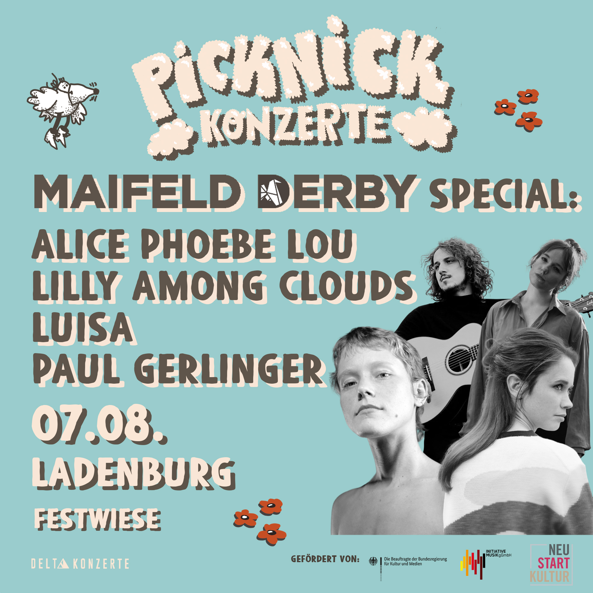 MAIFELD DERBY SPECIAL: ALICE PHOEBE LOU, LILLY AMONG CLOUDS, LÙISA ...